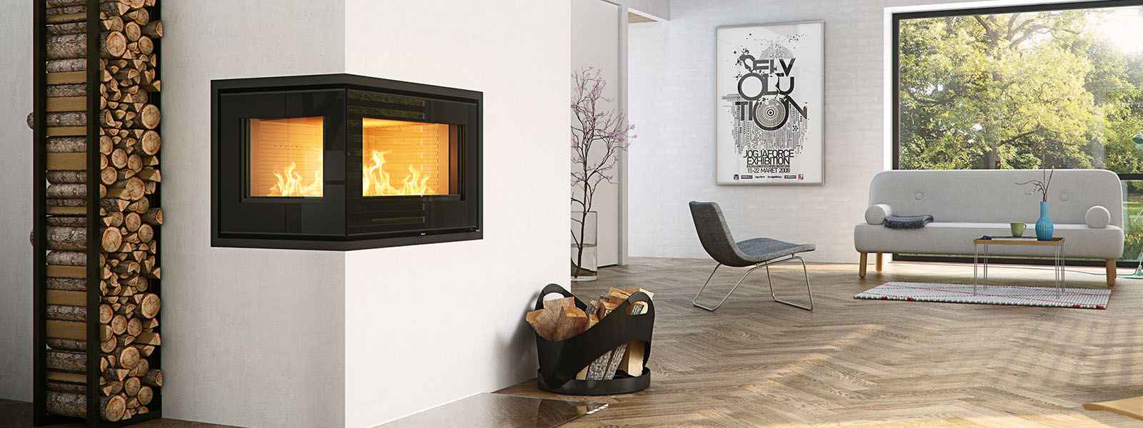 Cheminée ATTIKA "R-500" - La Maison du Chauffage au Bois