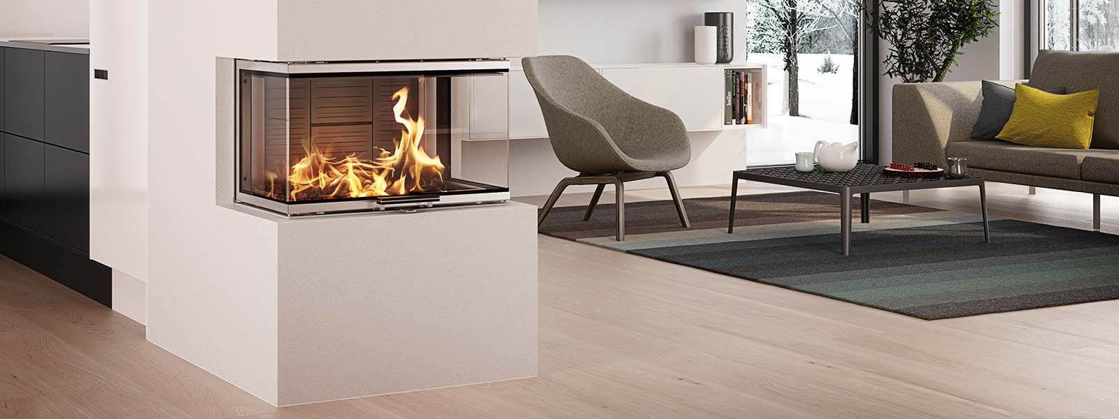 Cheminée ATTIKA "VISIO 3" - La Maison du Chauffage au Bois