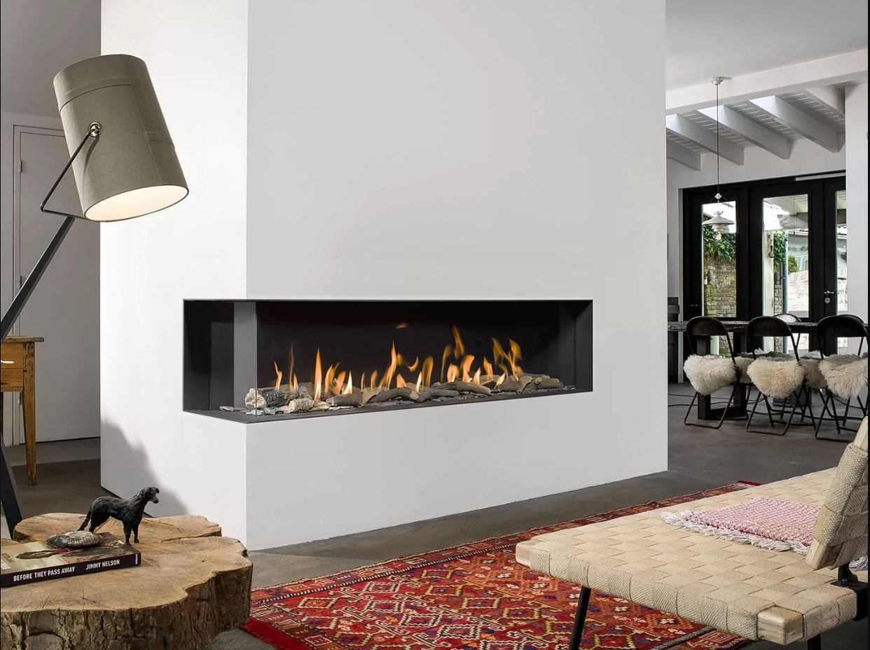 Cheminée à gaz BARBAS BELLFIRES "Corner Bell XXL 3 L+R" - La Maison du ...